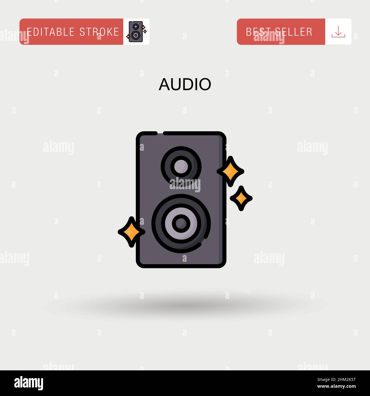 Voice sound display audio Stock Vector Images - Alamy