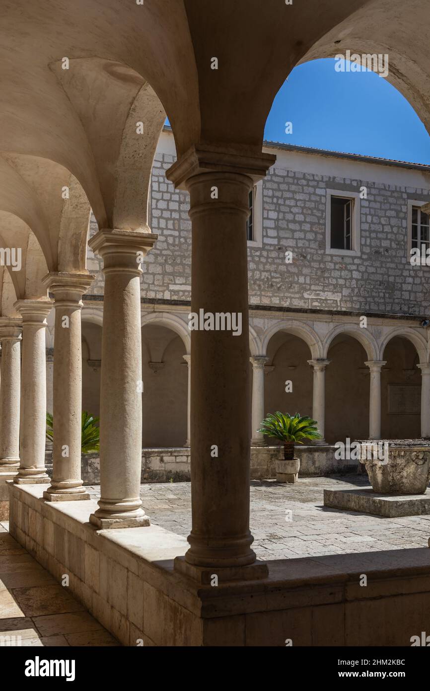 Zadar, Croatia – August 2021. the picturesque architecture of a ...