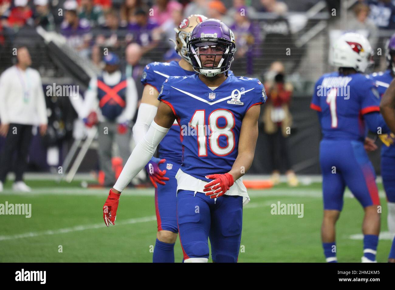 Justin jefferson pro bowl hi-res stock photography and images - Alamy