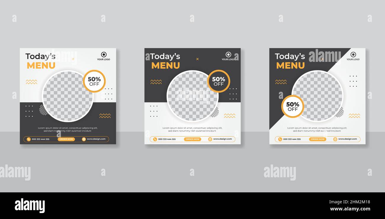 Culinary food menu promotional hi-res stock photography and images - Alamy