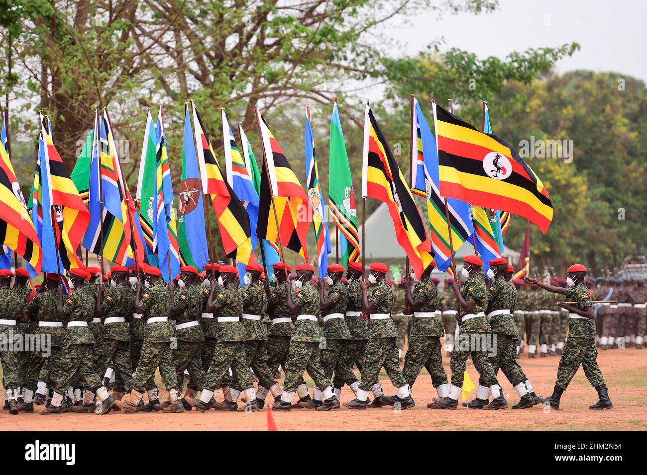 Mbale, Uganda. 6th Feb, 2022. Uganda People's Defence Force (UPDF ...