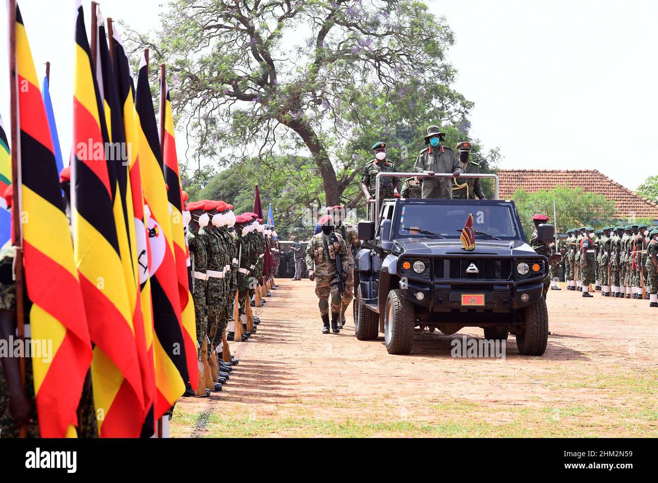 Mbale, Uganda. 6th Feb, 2022. Ugandan President Yoweri Museveni ...
