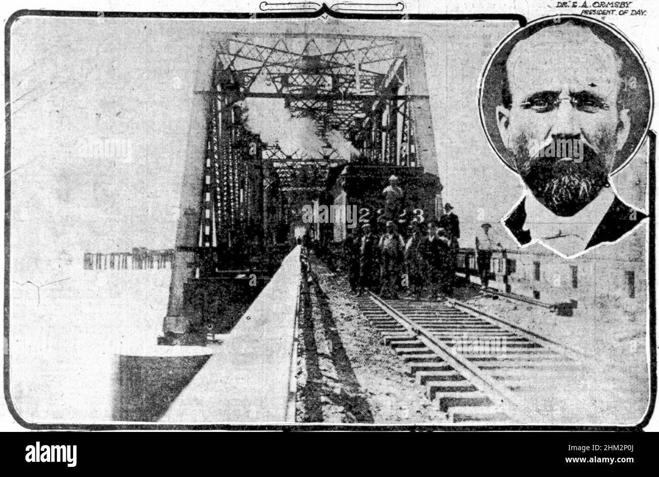 In 1910, the first passenger train crossed the Dumbarton Rail Bridge ...