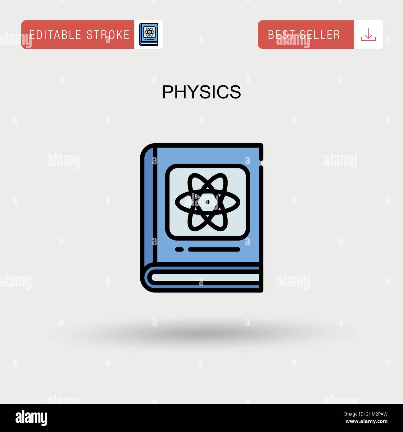 Physics Simple vector icon Stock Vector Image & Art - Alamy