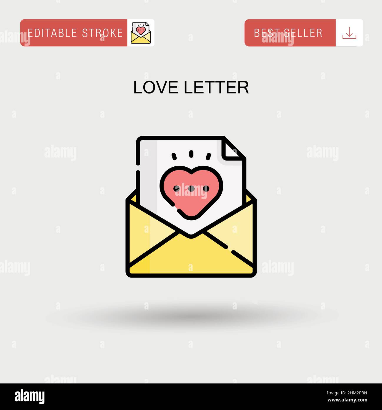 Love letter design Stock Vector Images - Alamy