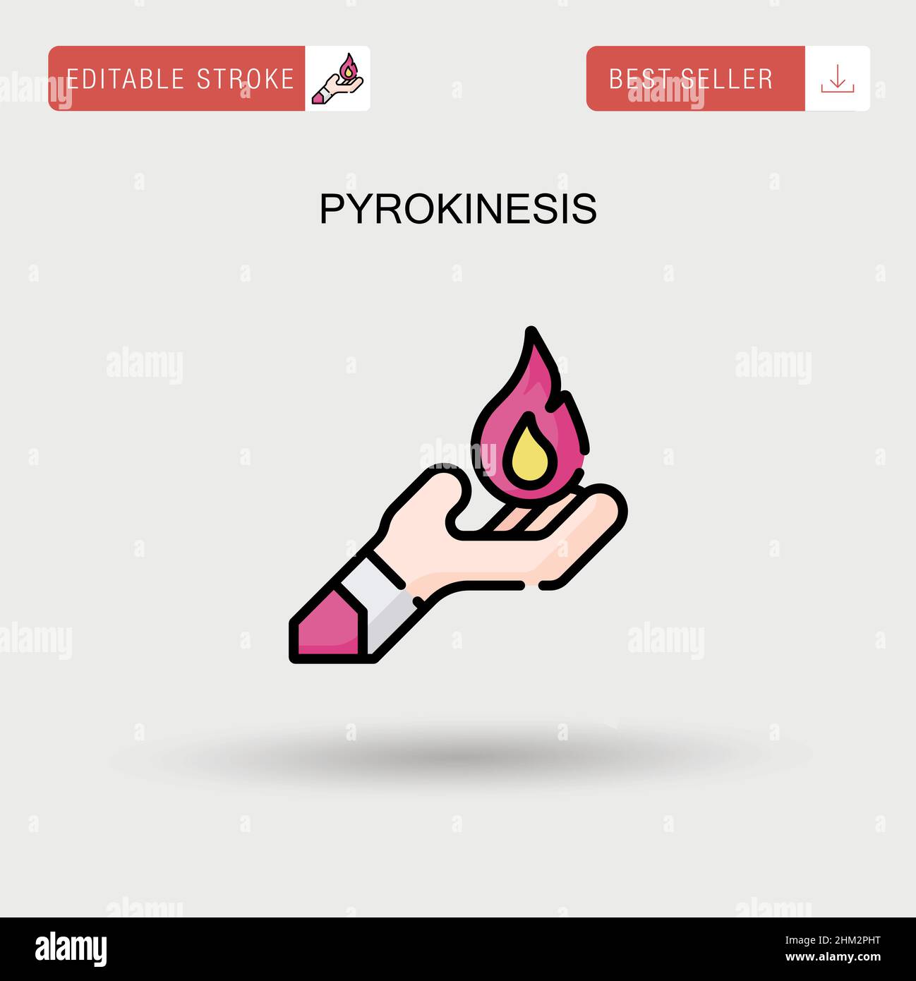 Inflammation effect Stock Vector Images - Alamy