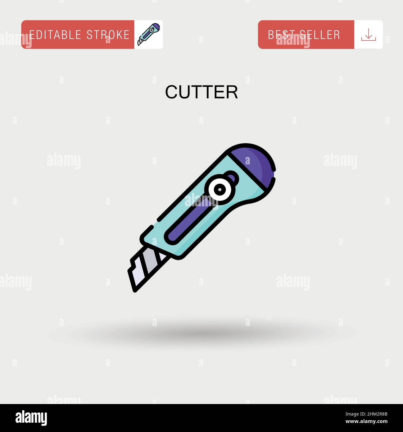 Professional use cutter Stock Vector Images - Alamy