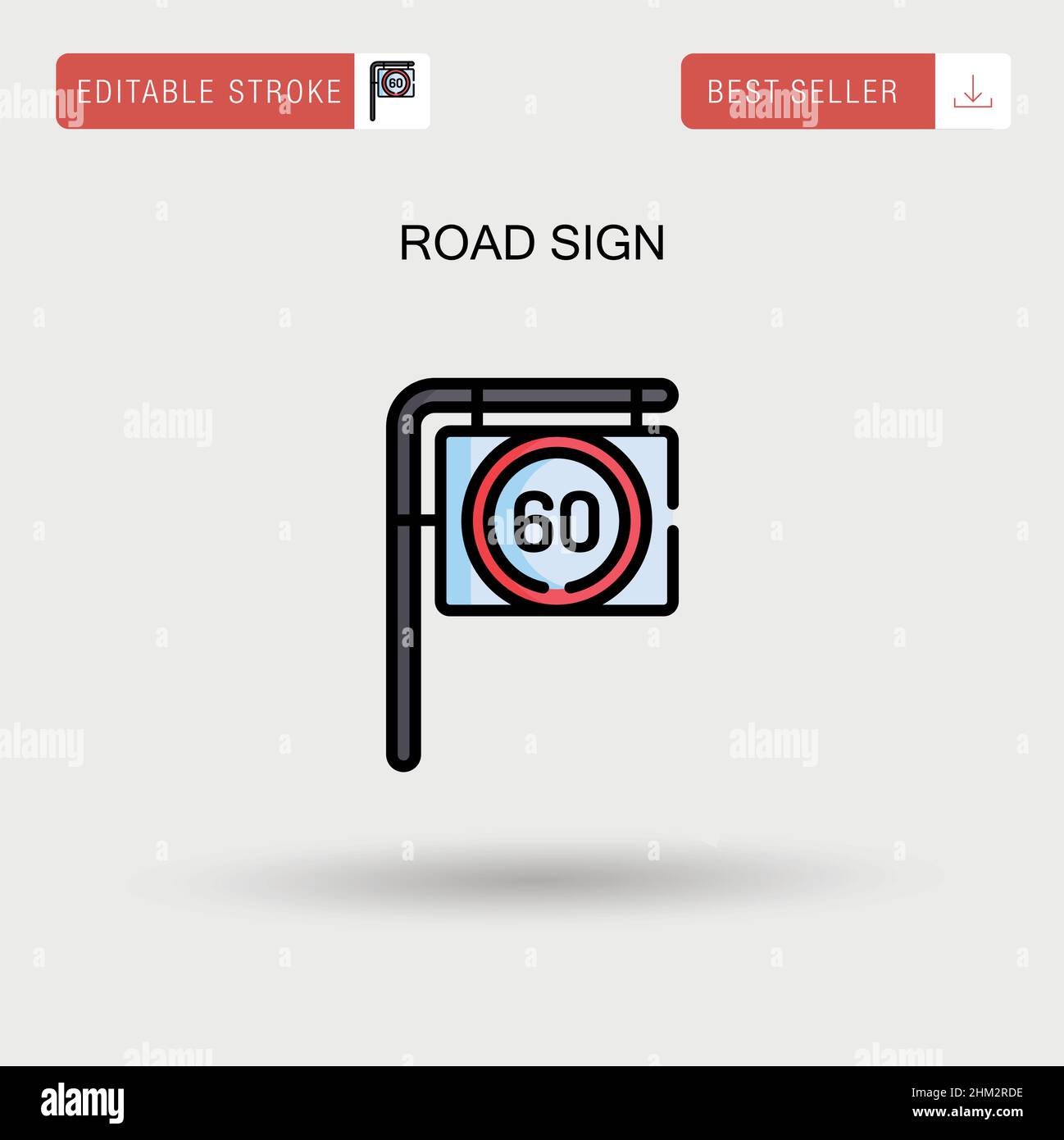 Directional road sign Stock Vector Images - Alamy