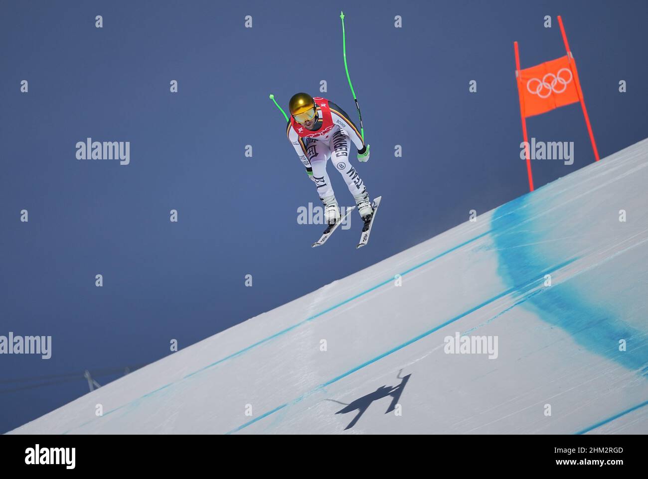 Yanqing, China. 07th Feb, 2022. Olympics, Alpine Skiing, Downhill, Men ...