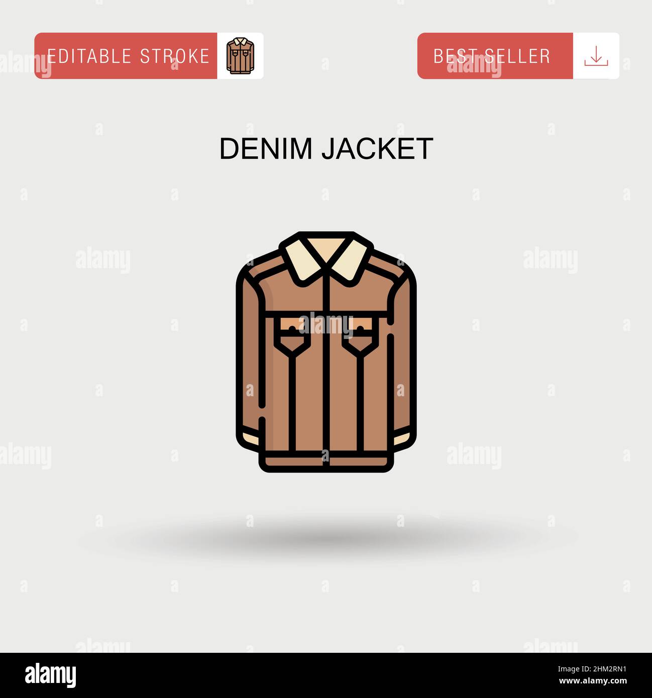 Stylish blue denim jeans Stock Vector Images - Alamy