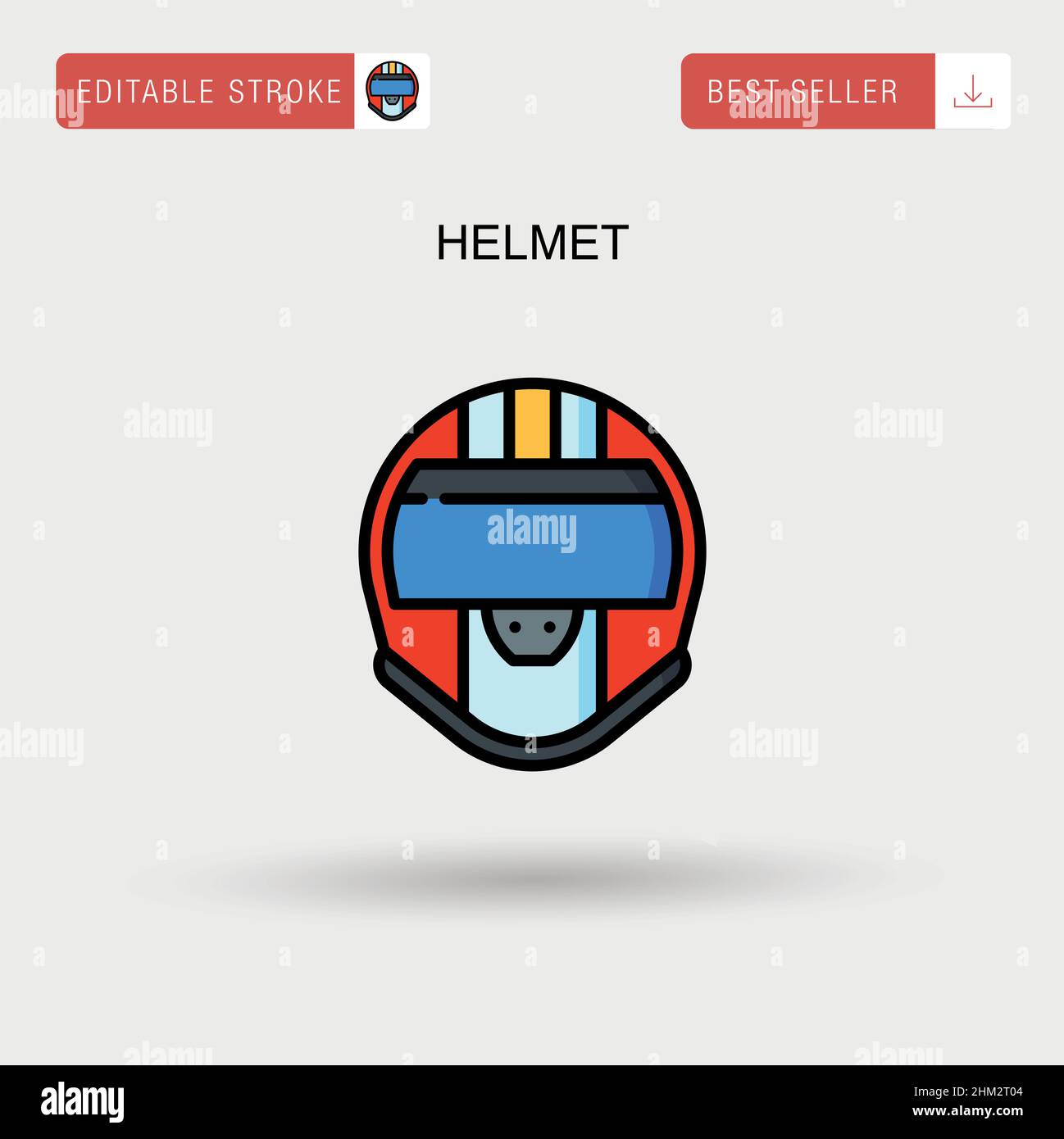 Safety helmet icon hi-res stock photography and images - Alamy