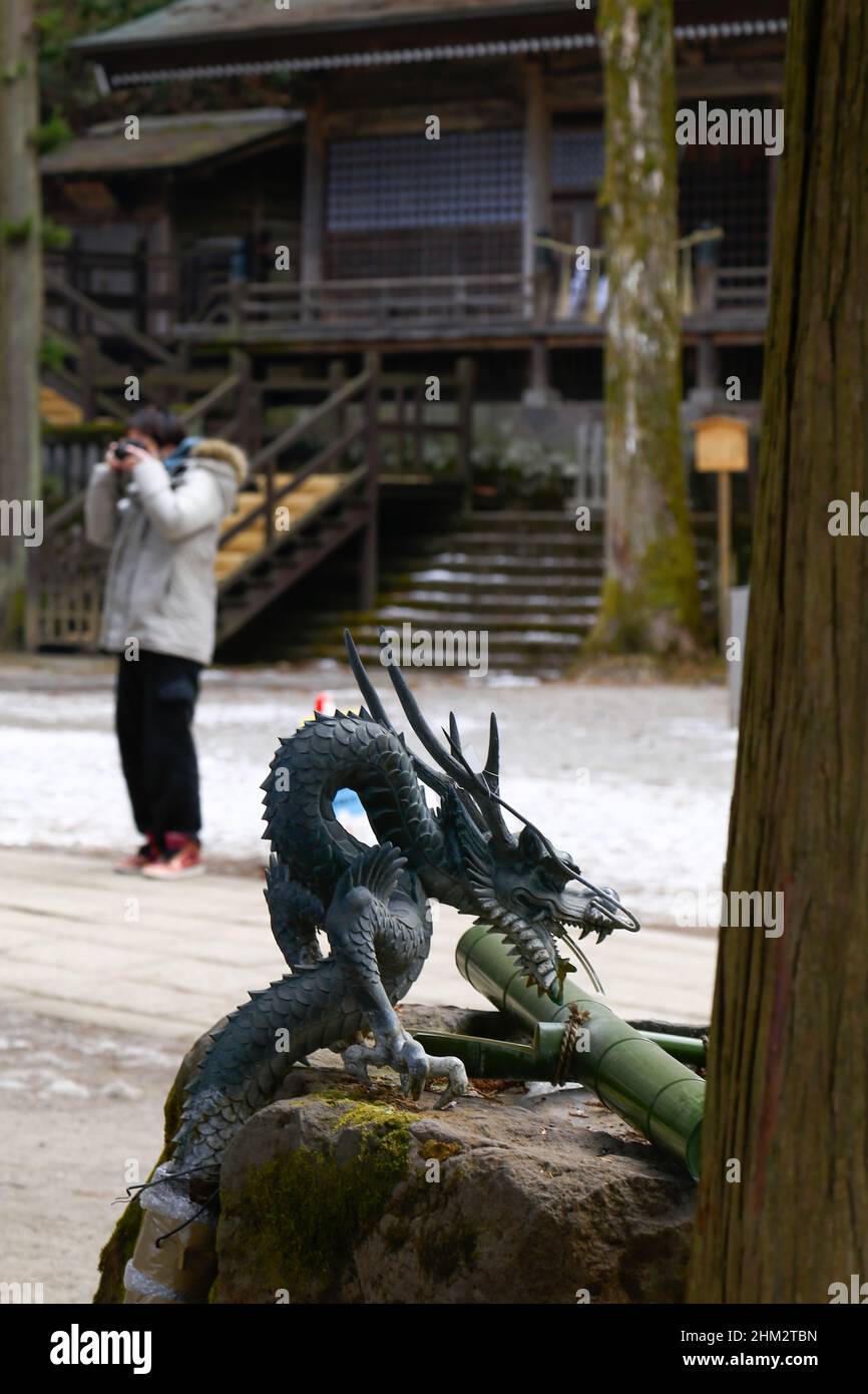 suwa, nagano, japan, 2022/06/02 , Suwa Grand Shrine (Suwa-taisha ...