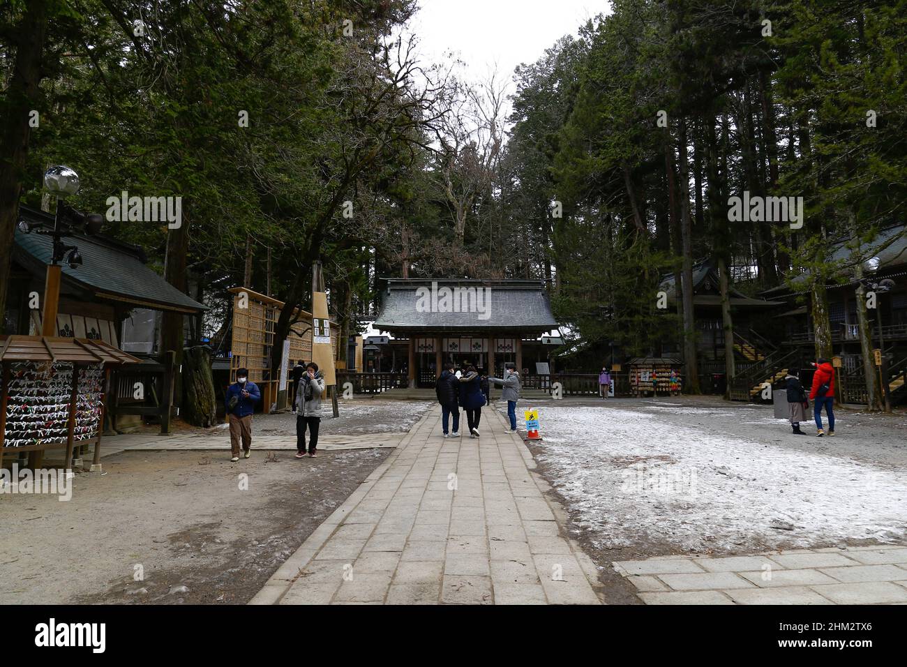 suwa, nagano, japan, 2022/06/02 , Suwa Grand Shrine (Suwa-taisha ...