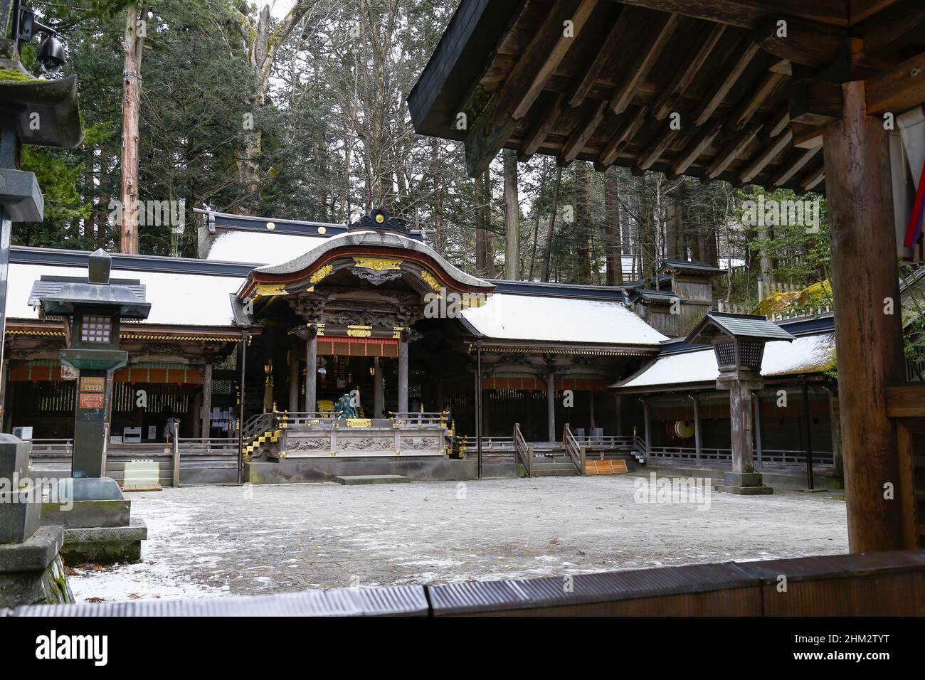 suwa, nagano, japan, 2022/06/02 , Suwa Grand Shrine (Suwa-taisha ...