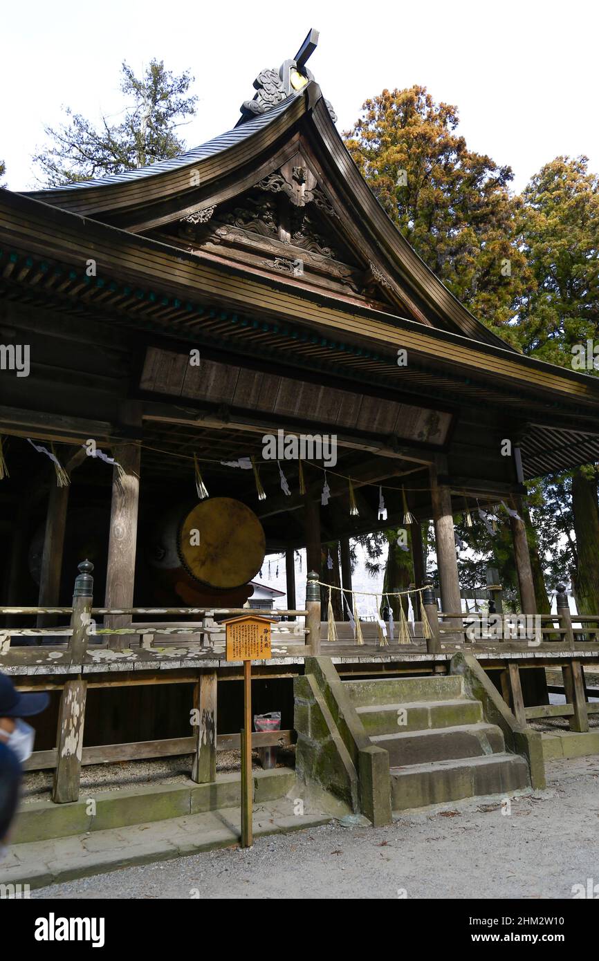 suwa, nagano, japan, 2022/06/02 , Suwa Grand Shrine (Suwa-taisha ...