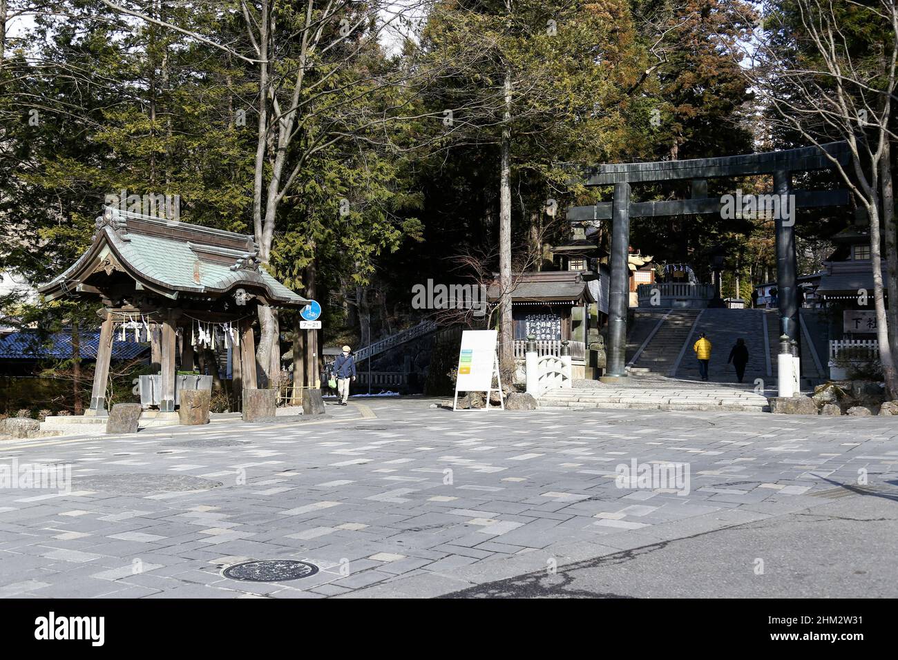 suwa, nagano, japan, 2022/06/02 , Suwa Grand Shrine (Suwa-taisha ...