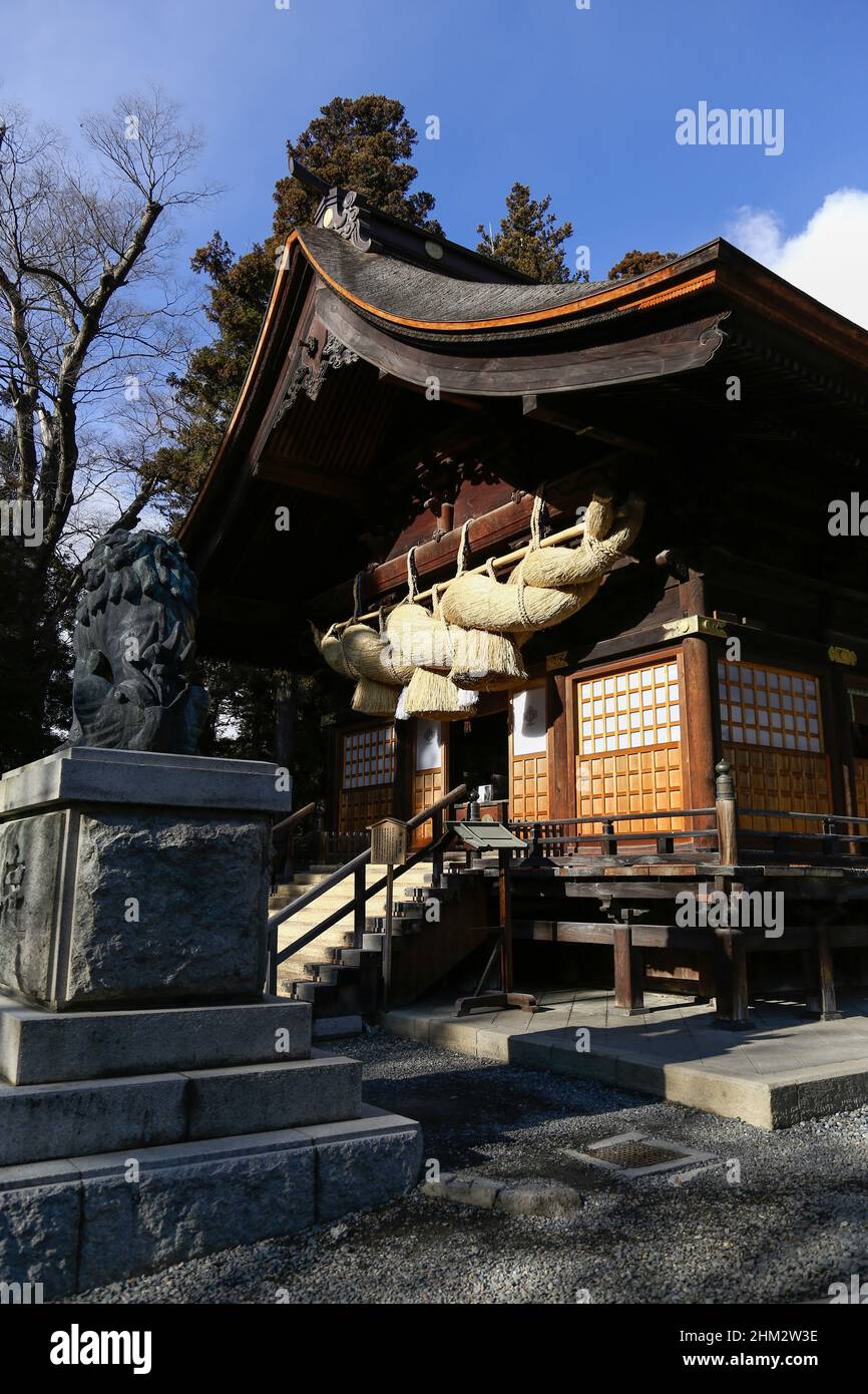 suwa, nagano, japan, 2022/06/02 , Suwa Grand Shrine (Suwa-taisha ...