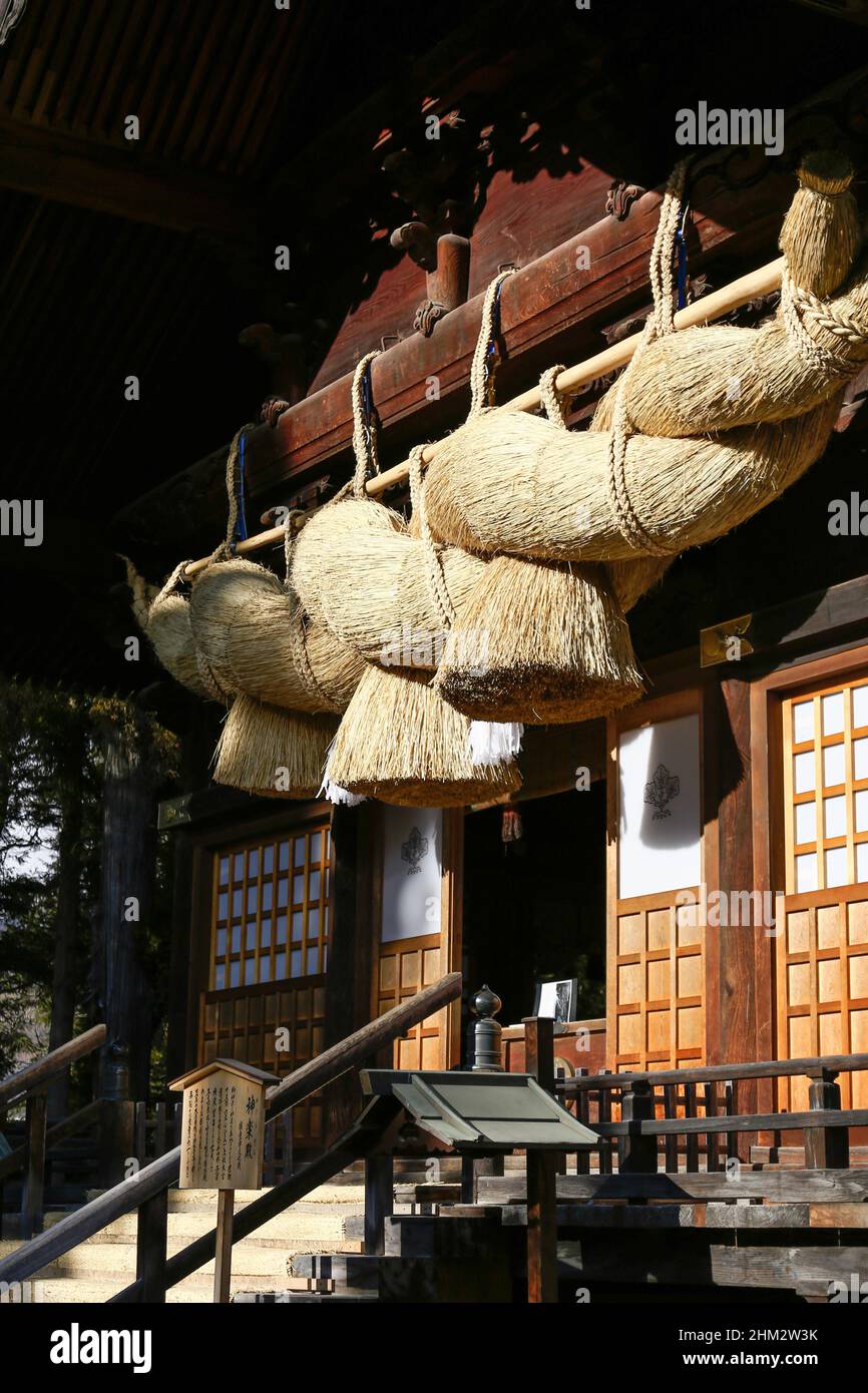 suwa, nagano, japan, 2022/06/02 , Suwa Grand Shrine (Suwa-taisha ...
