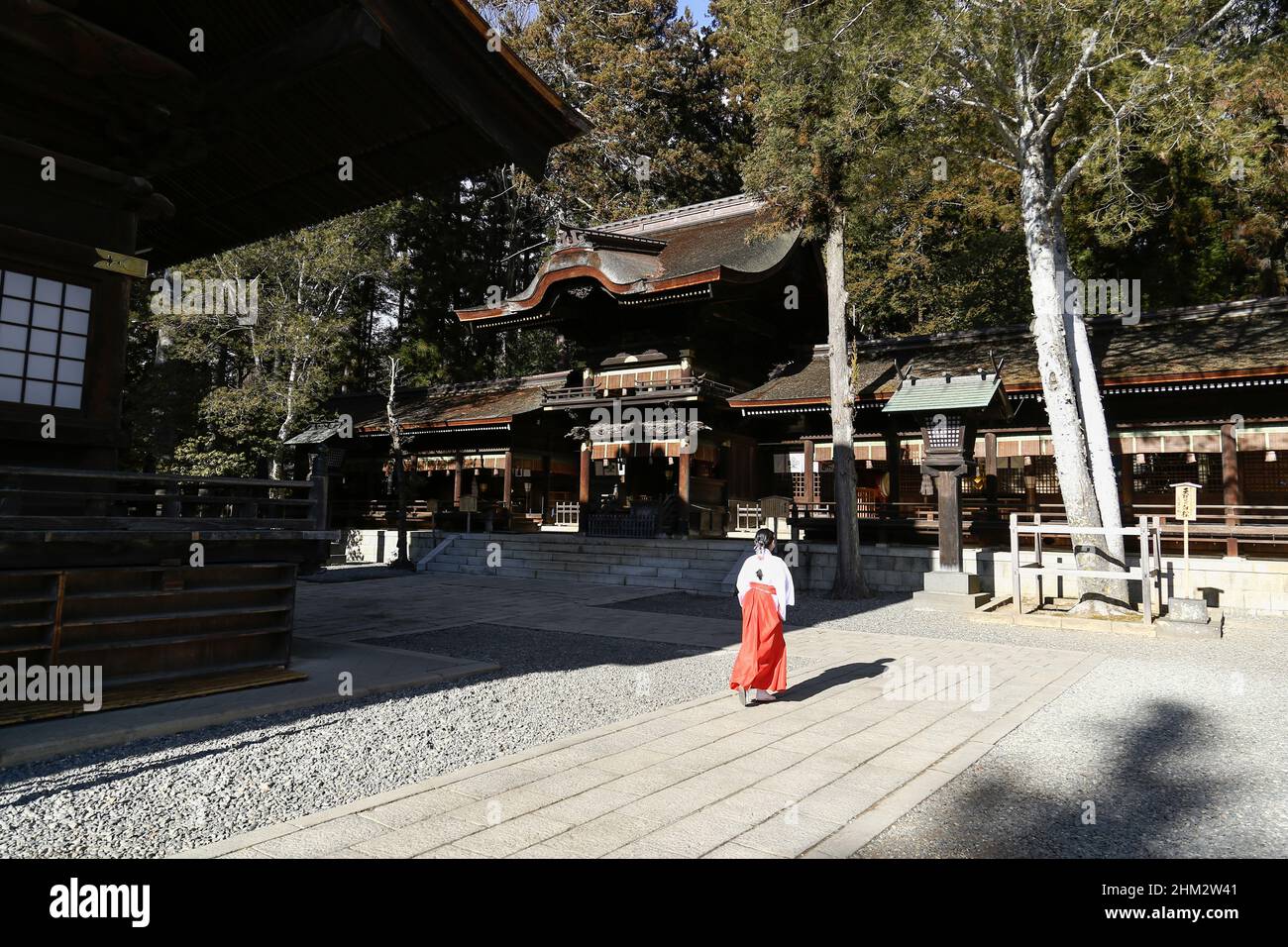 suwa, nagano, japan, 2022/06/02 , Suwa Grand Shrine (Suwa-taisha ...