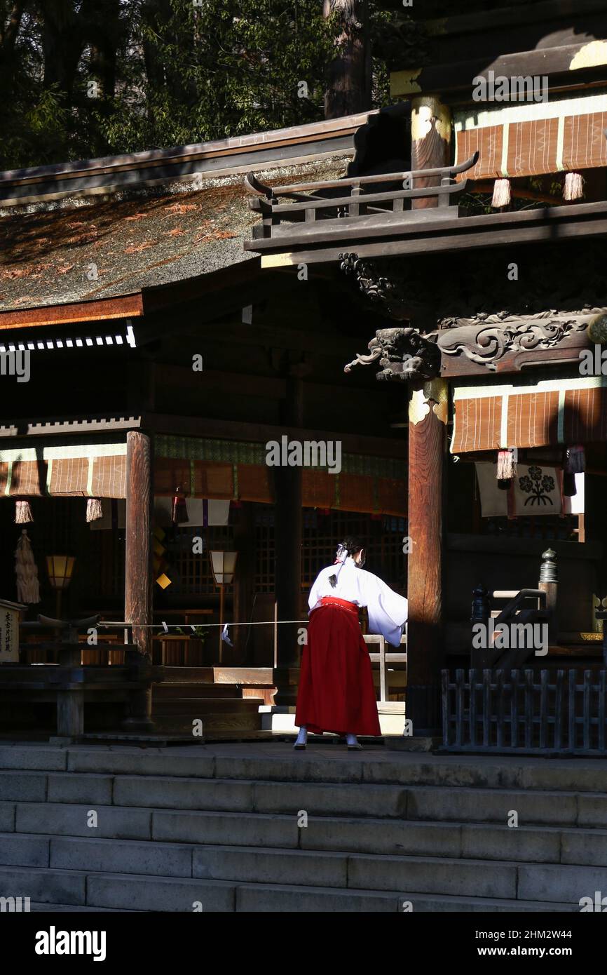 suwa, nagano, japan, 2022/06/02 , Suwa Grand Shrine (Suwa-taisha ...
