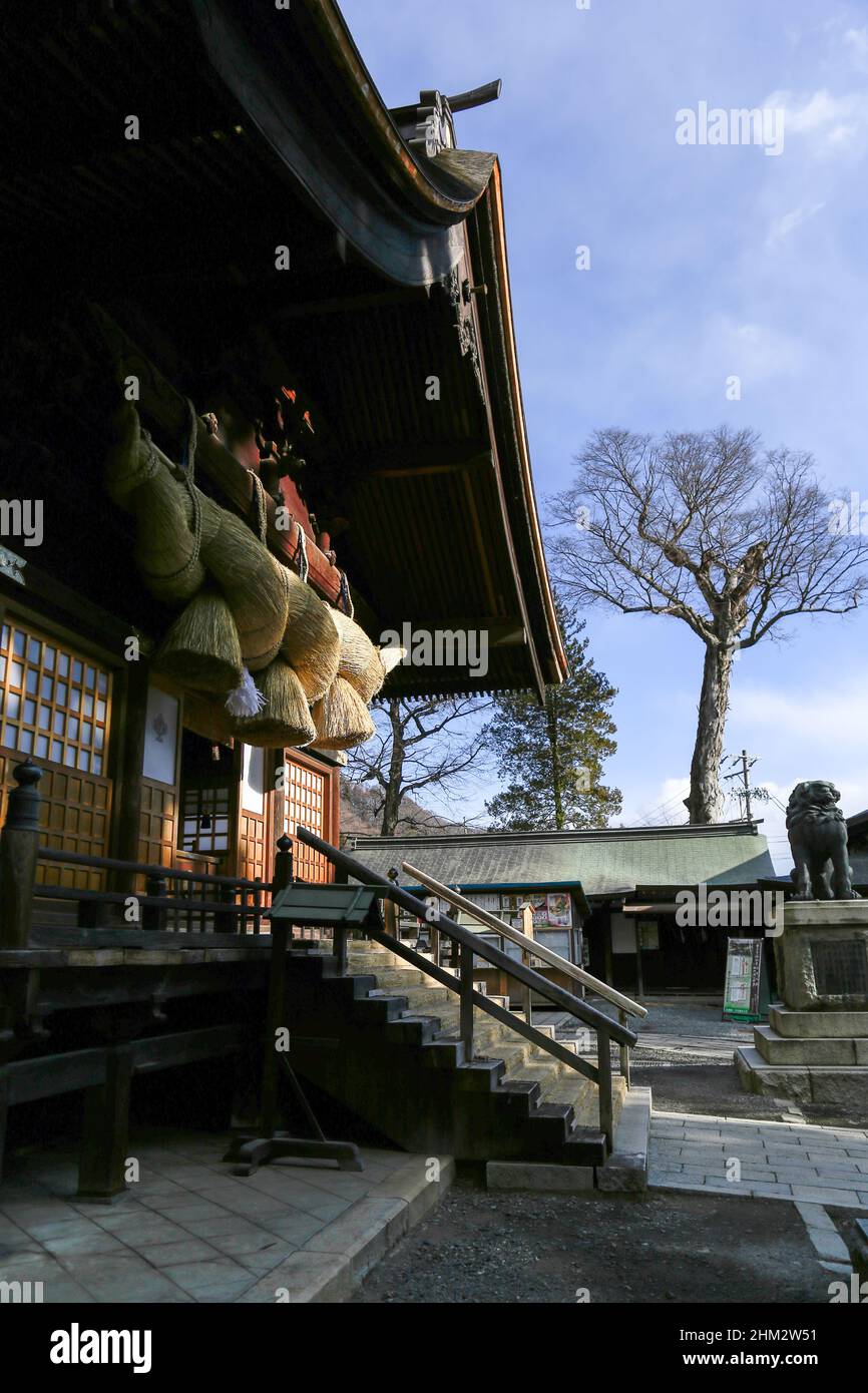 suwa, nagano, japan, 2022/06/02 , Suwa Grand Shrine (Suwa-taisha ...