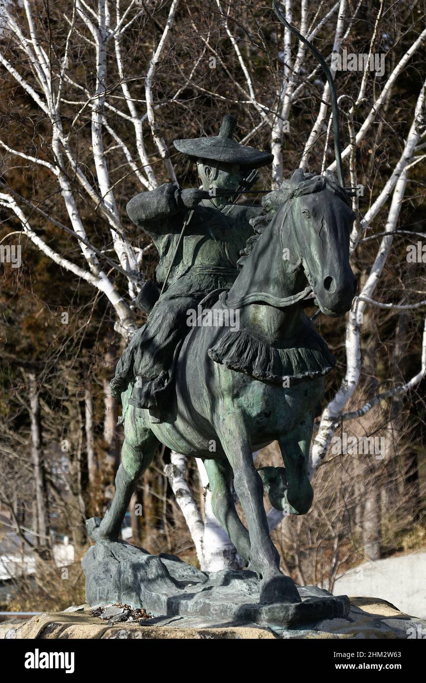 suwa, nagano, japan, 2022/06/02 , Suwa Grand Shrine (Suwa-taisha ...
