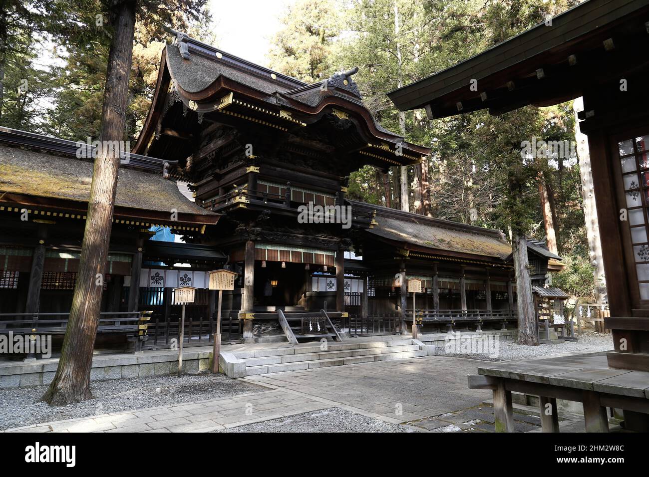suwa, nagano, japan, 2022/06/02 , Suwa Grand Shrine (Suwa-taisha ...