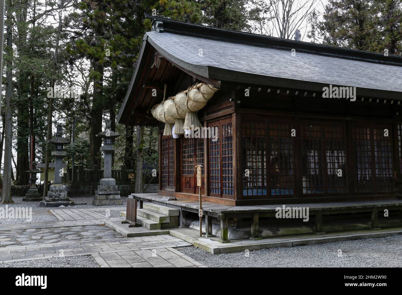 suwa, nagano, japan, 2022/06/02 , Suwa Grand Shrine (Suwa-taisha ...
