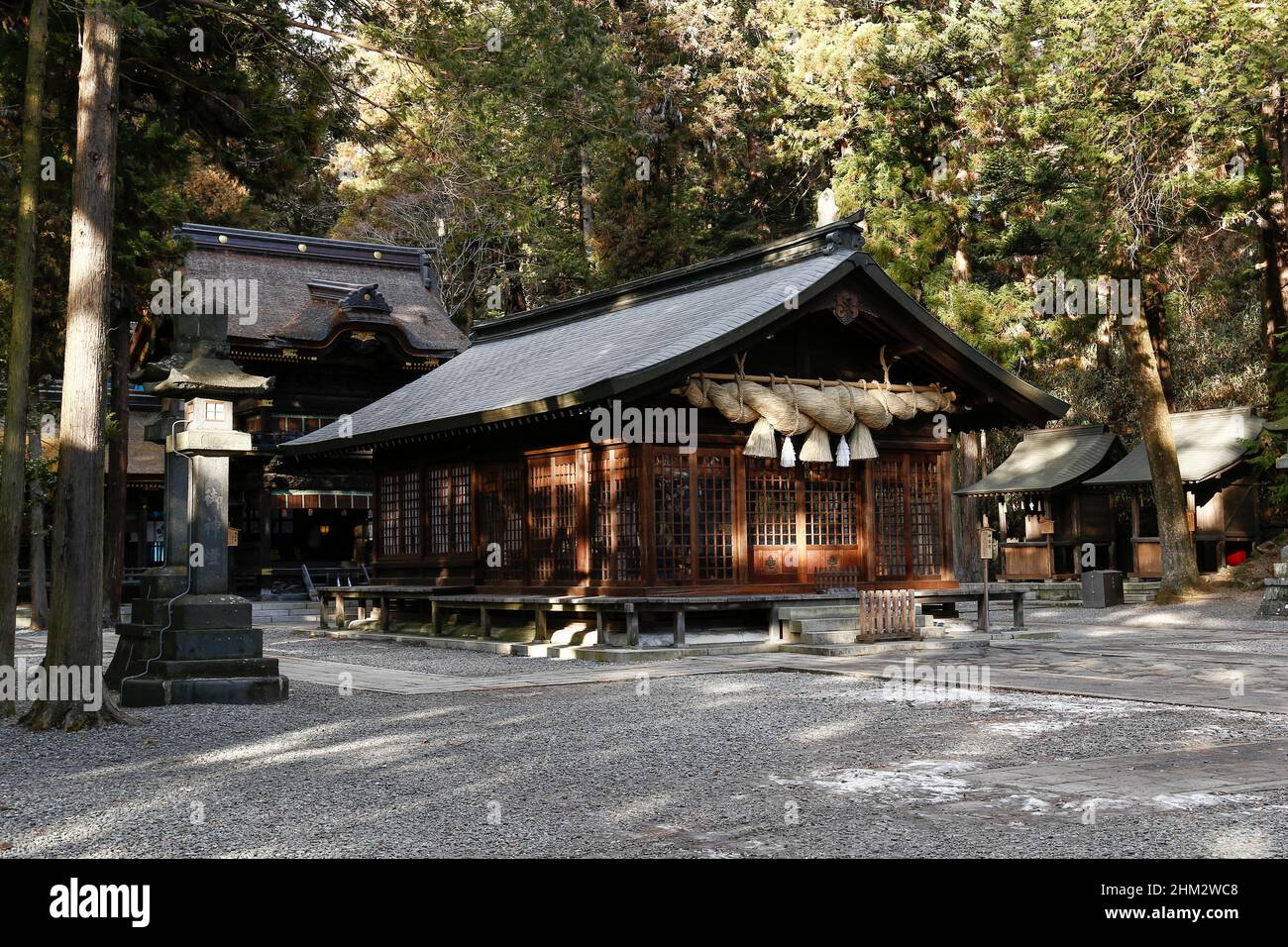 suwa, nagano, japan, 2022/06/02 , Suwa Grand Shrine (Suwa-taisha ...