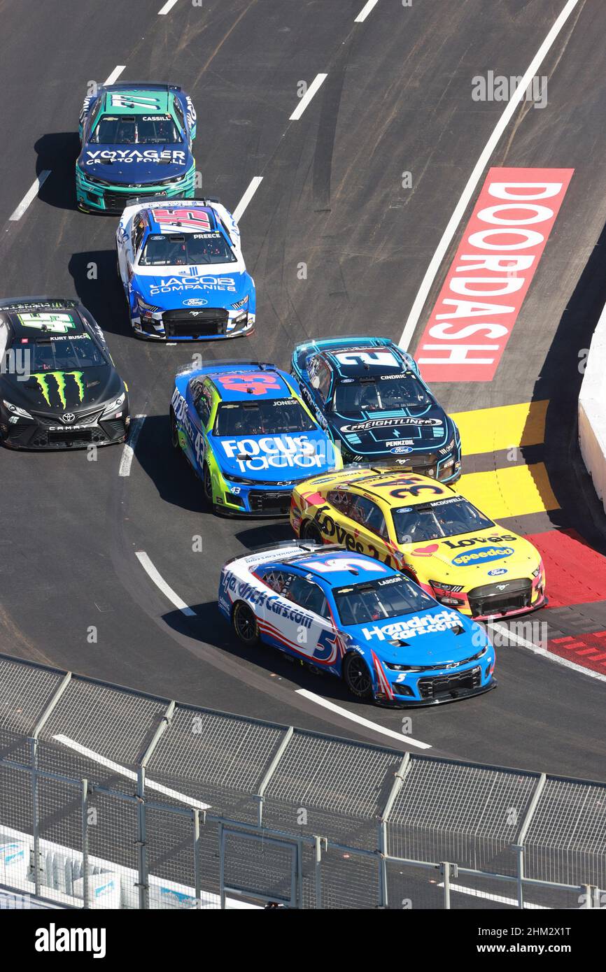 Los Angeles, Ca. 6th Feb, 2022. Race Day at NASCAR's Busch Light Clash ...