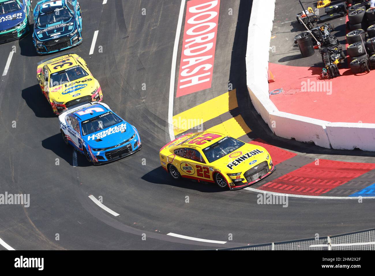 Los Angeles, Ca. 6th Feb, 2022. Race Day at NASCAR's Busch Light Clash ...
