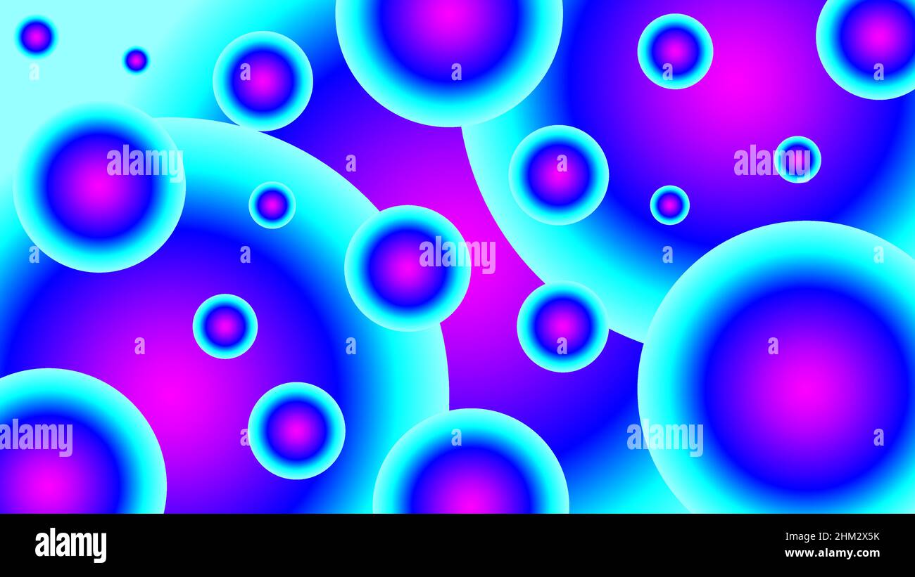 Neon circle shape in Stock Vector Images - Alamy