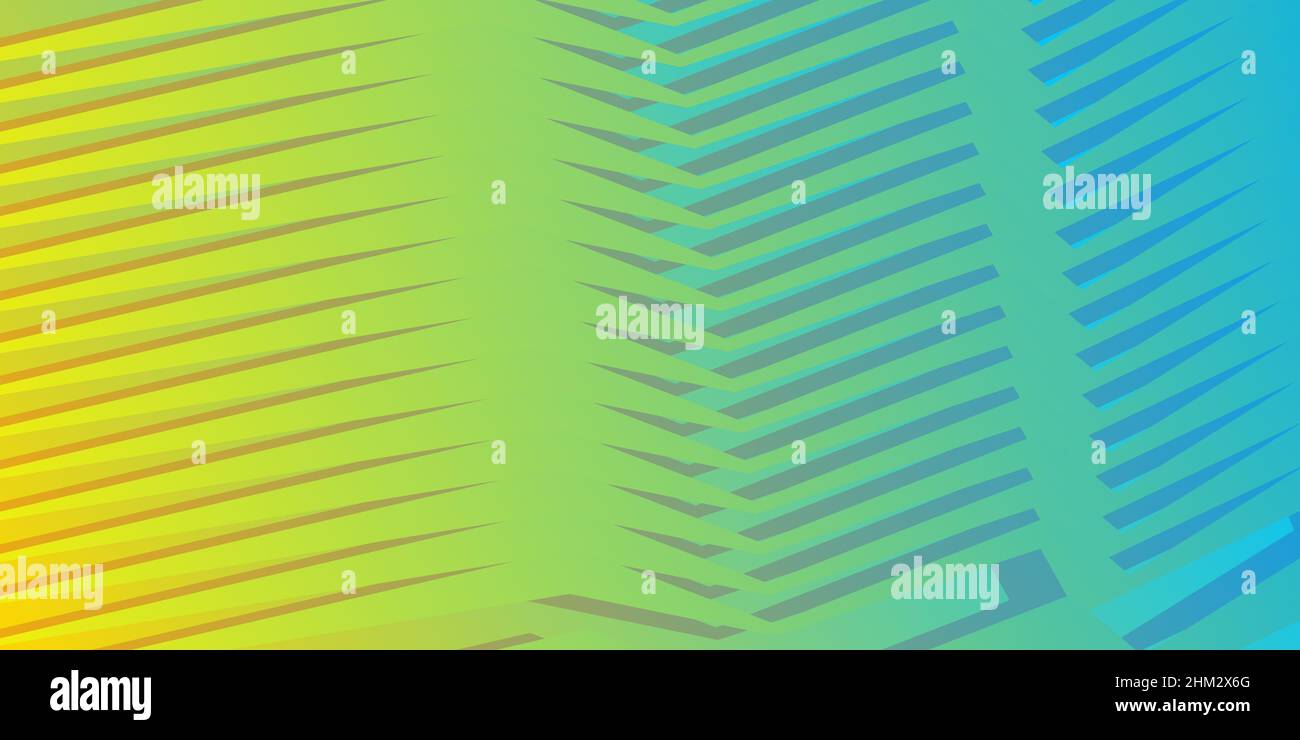 Abstract line pattern design wrapped in yellow blue gradient background ...