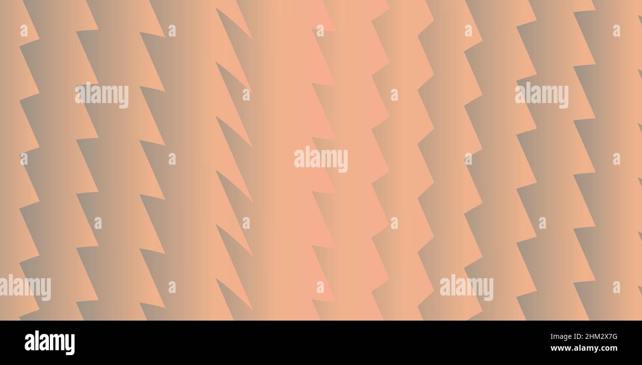 Orange background wrapped with abstract shape sharp line design Stock ...