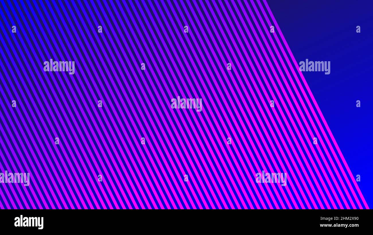 Abstract straight line pattern background with neon light color Stock ...