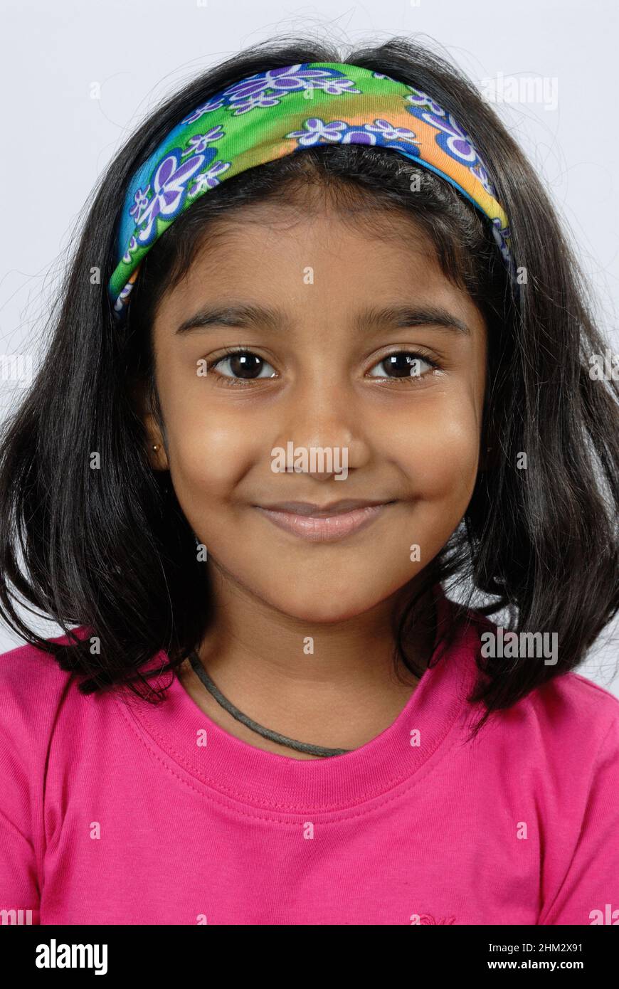 Mumbai, Maharashtra, India- Asia, July 29, 2006 - Portrait of happy ...