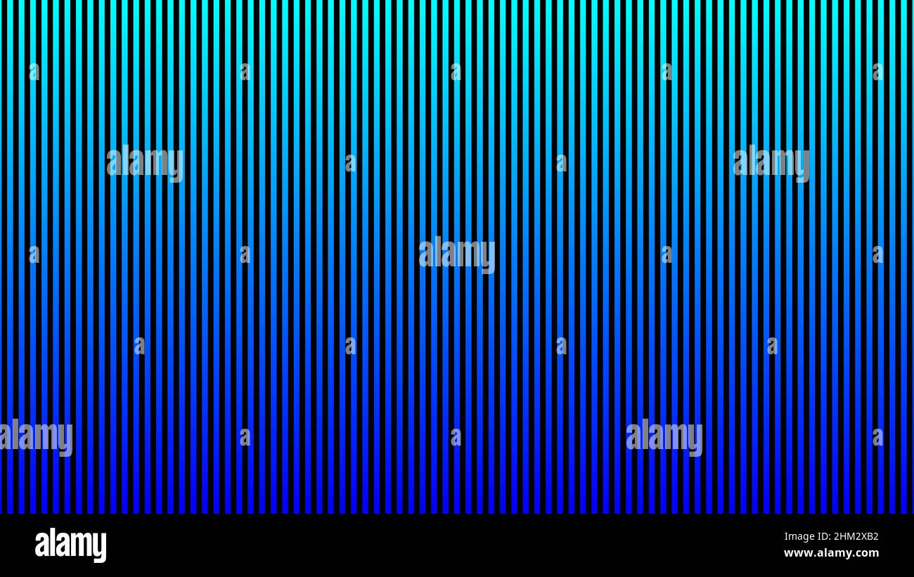 Blue background wrapped in black straight line pattern abstract design ...