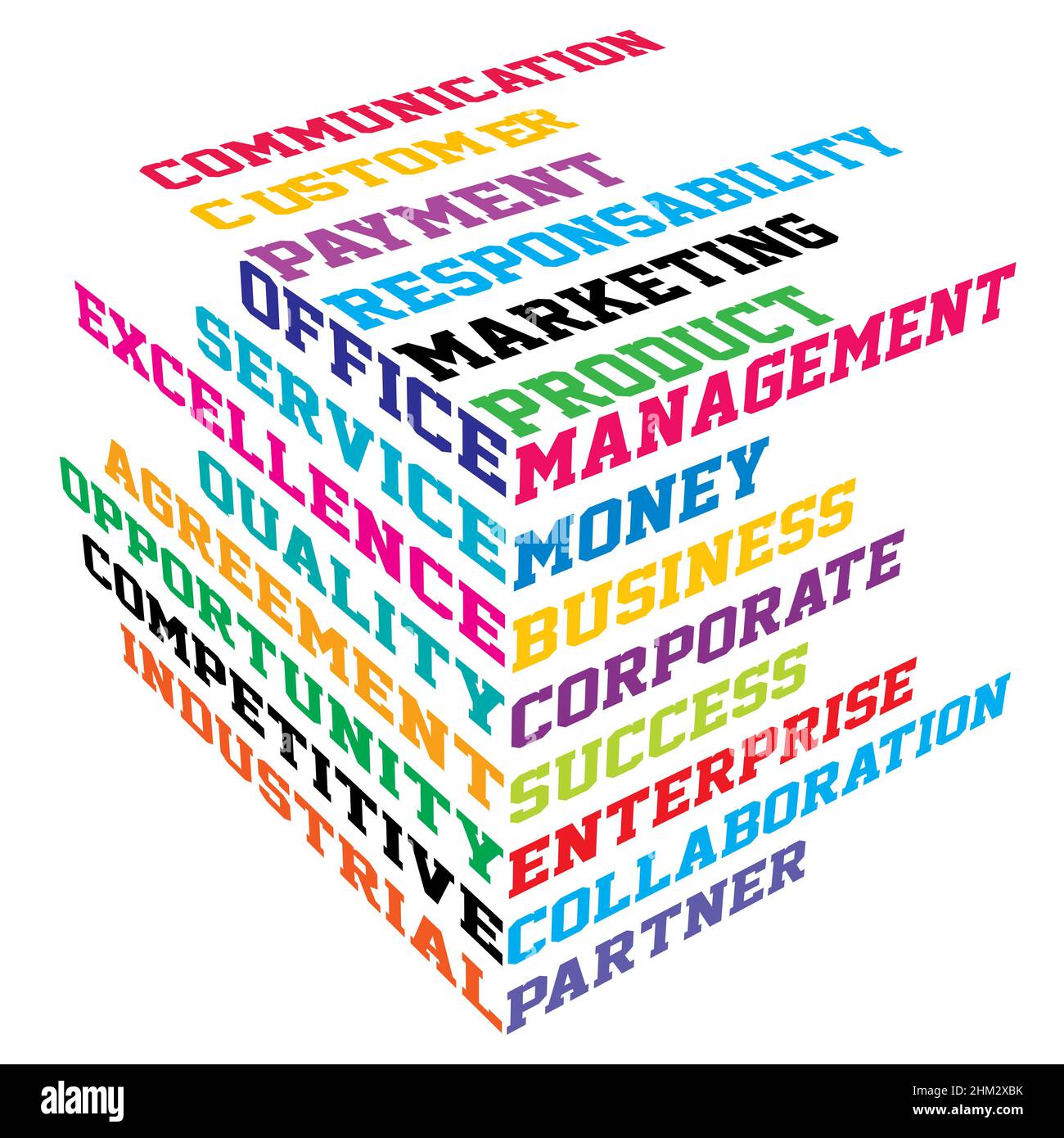 Business terms Stock Vector Images - Alamy