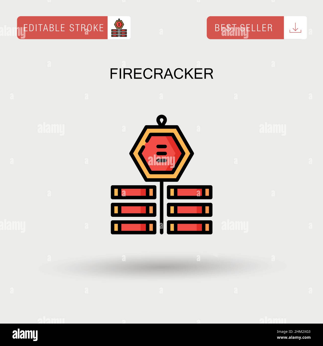 Illustration cartoon firework firecracker Stock Vector Images - Alamy