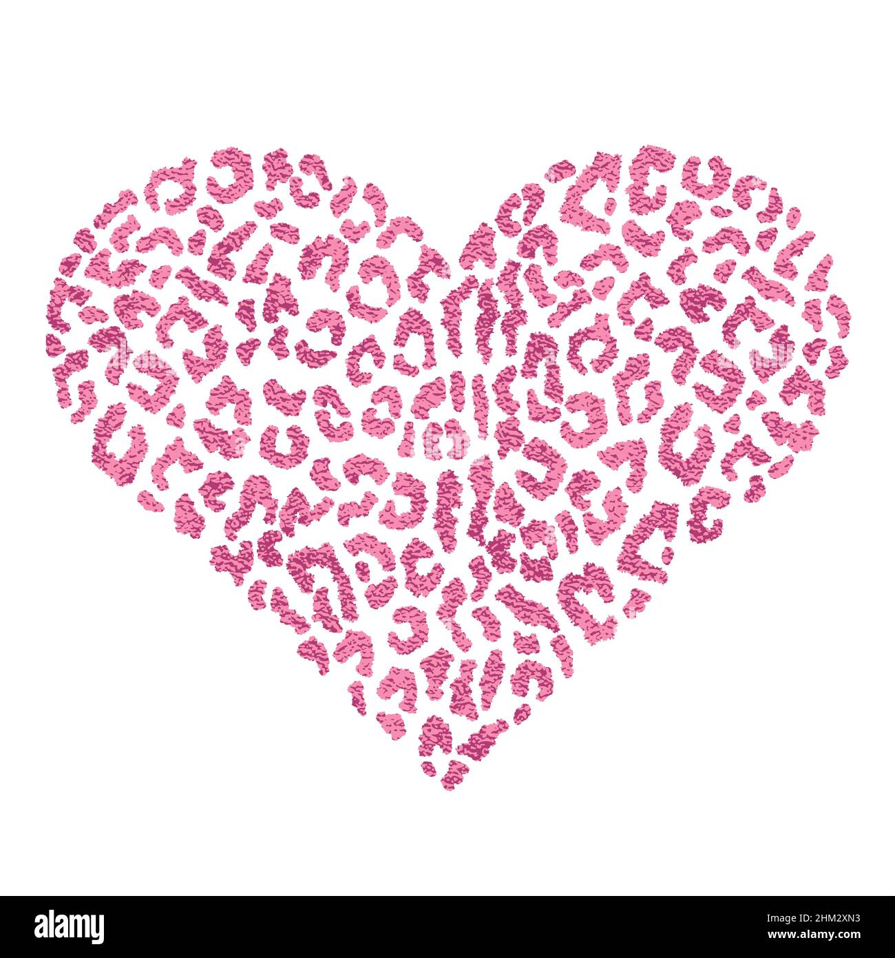 Pink heart with white spots hi-res stock photography and images - Alamy