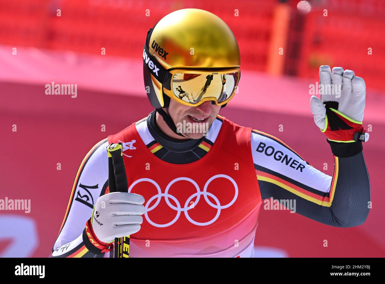 Yanqing, China. 07th Feb, 2022. Olympics, Alpine skiing, downhill, men ...