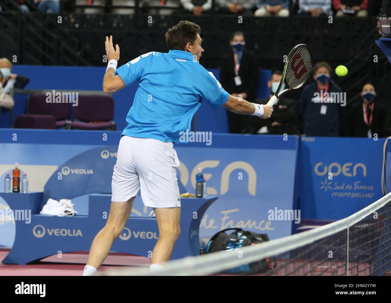 Nicolas Mahut of France during the Open Sud de France 2022, ATP 250 ...