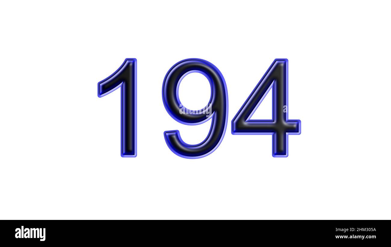 Card number 194 Cut Out Stock Images & Pictures - Alamy