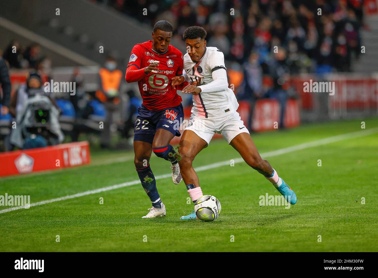 Presnel kimpembe 2022 psg hi-res stock photography and images - Alamy