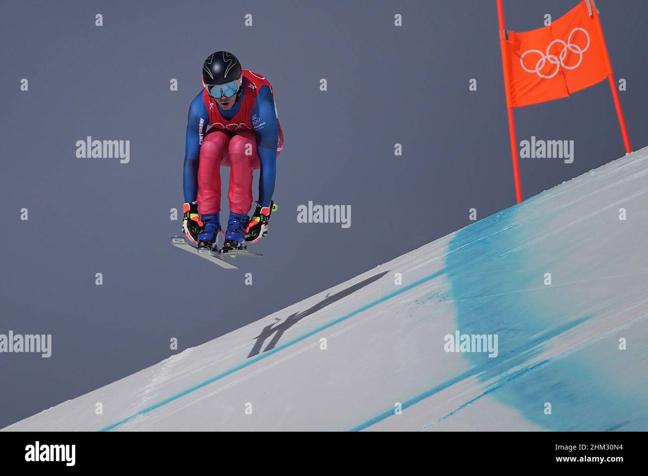 Yanqing, China. 07th Feb, 2022. Olympics, Alpine Skiing, Downhill, Men ...