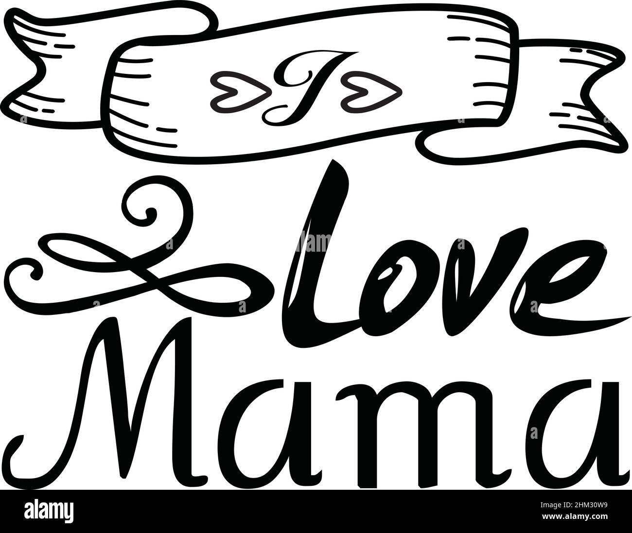 Mama logo Stock Vector Images - Alamy