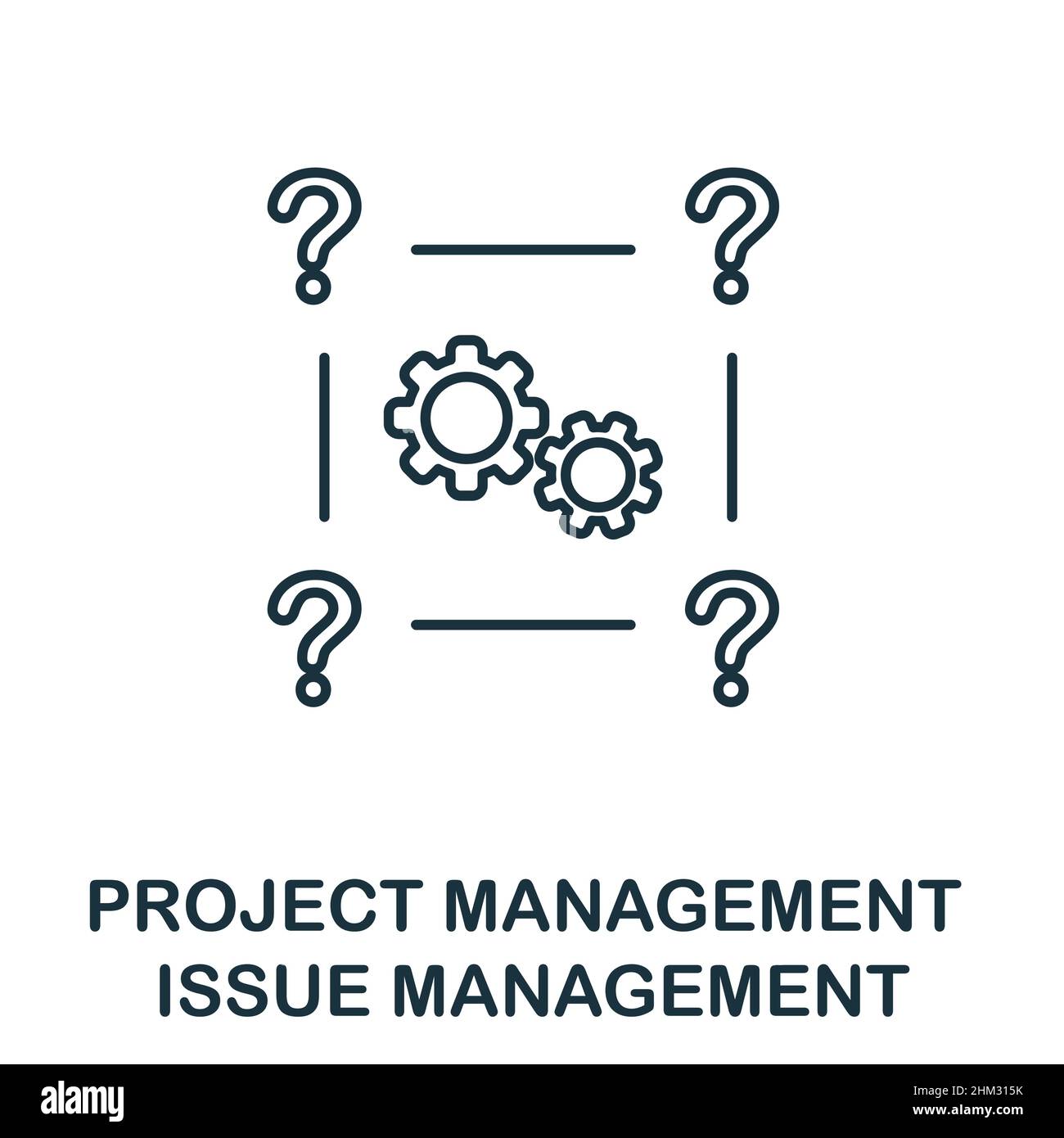Issue Management icon. Line element from project management collection ... Issue Management icon. Line element from project management collection ...