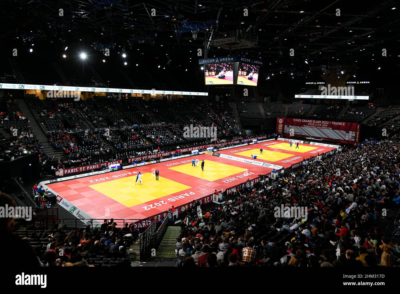 General view (atmosphere/ambiance) during the Paris Grand Slam 2022 ...