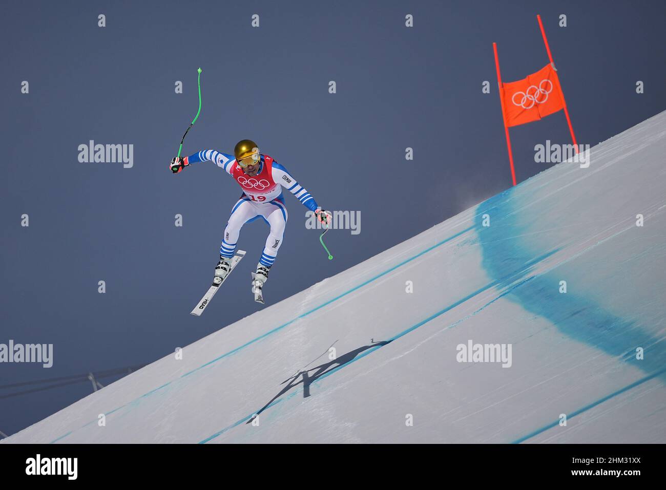 Yanqing, China. 07th Feb, 2022. Olympics, Alpine Skiing, Downhill, Men ...