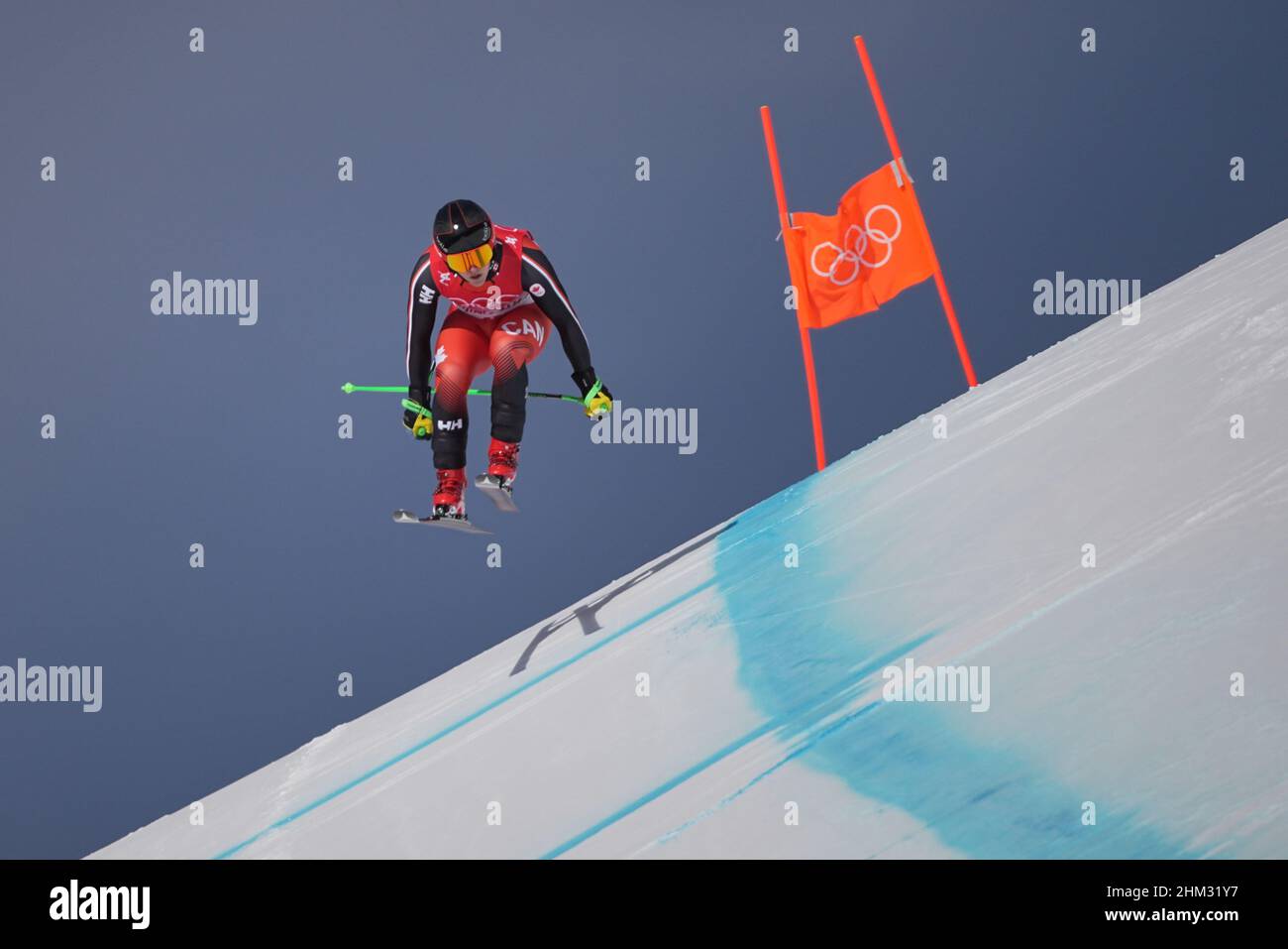 Yanqing, China. 07th Feb, 2022. Olympics, Alpine Skiing, Downhill, Men ...